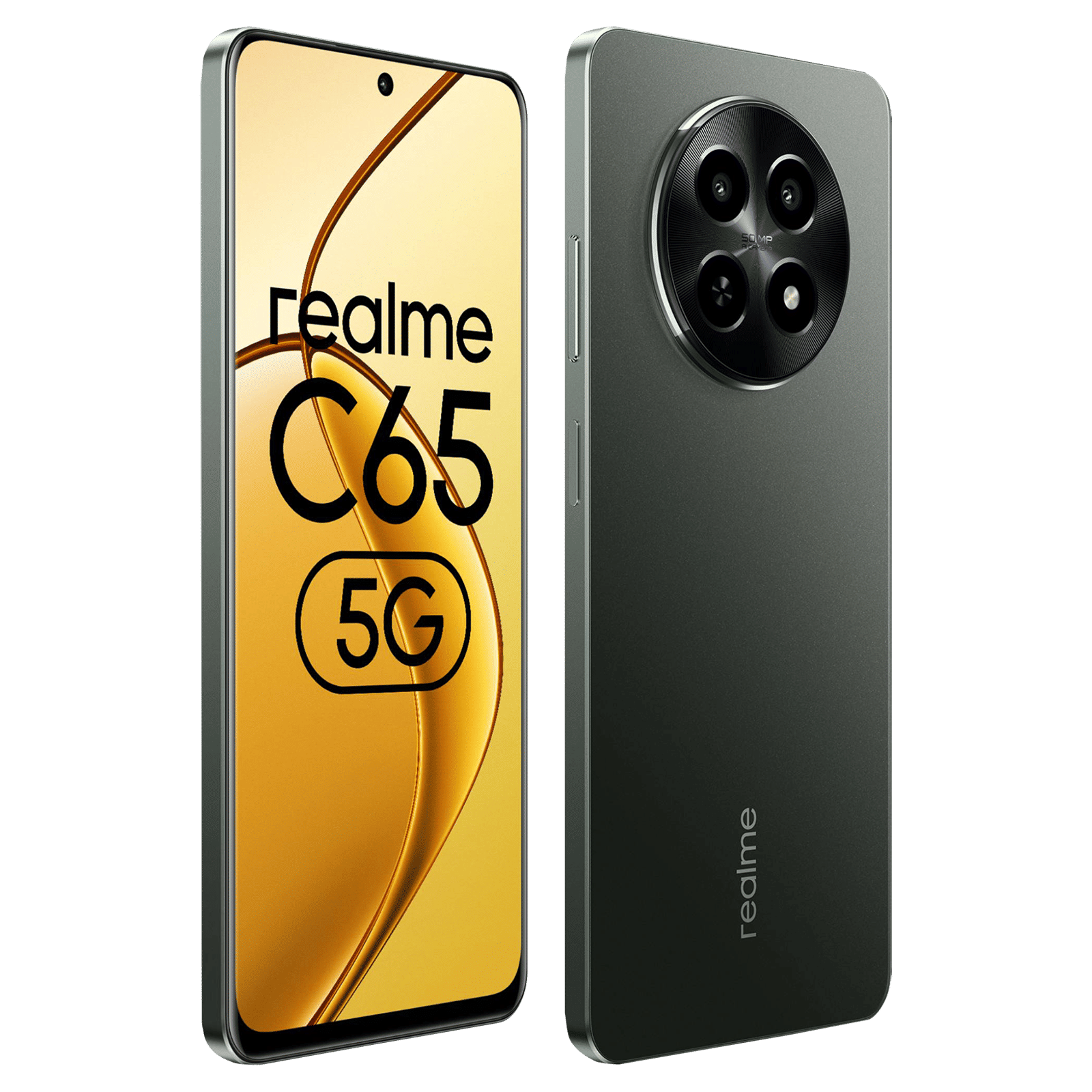 Buy realme C65 5G (4GB RAM, 128GB, Glowing Black) Online – Croma